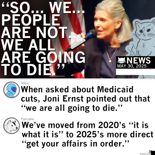 We All Are Going To Die Joni Ernst Quote T-Shirt – RAYGUN