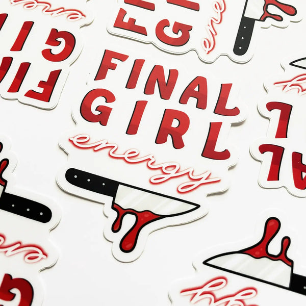 Ghostiekid: Final Girl Energy Sticker – RAYGUN