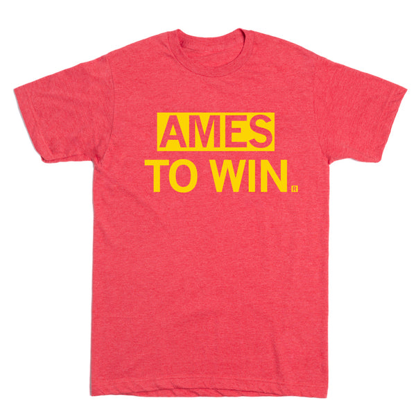 Ames To Win T-Shirt – RAYGUN