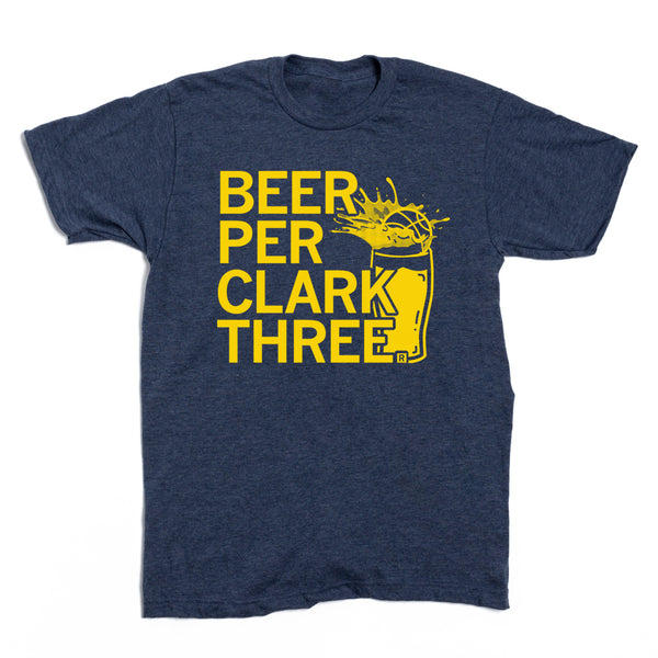 Beer Per Clark Three T-Shirt – RAYGUN