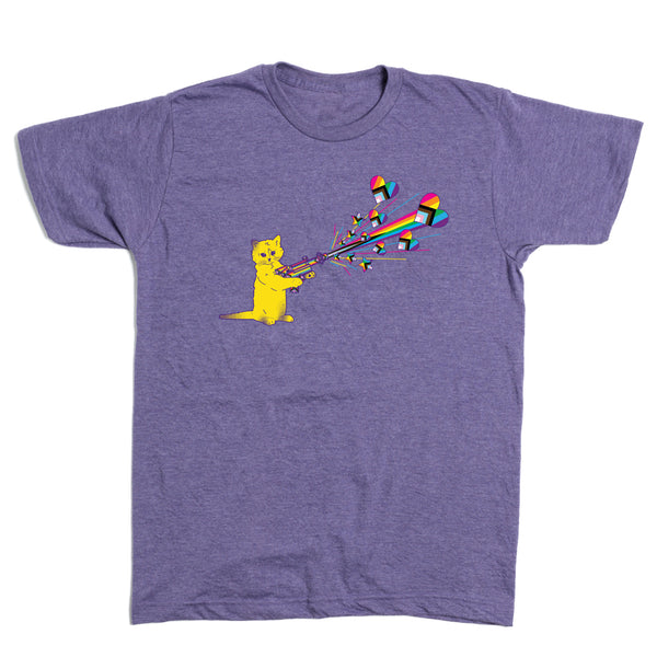 Pew Pew Pride Purple T-Shirt – RAYGUN
