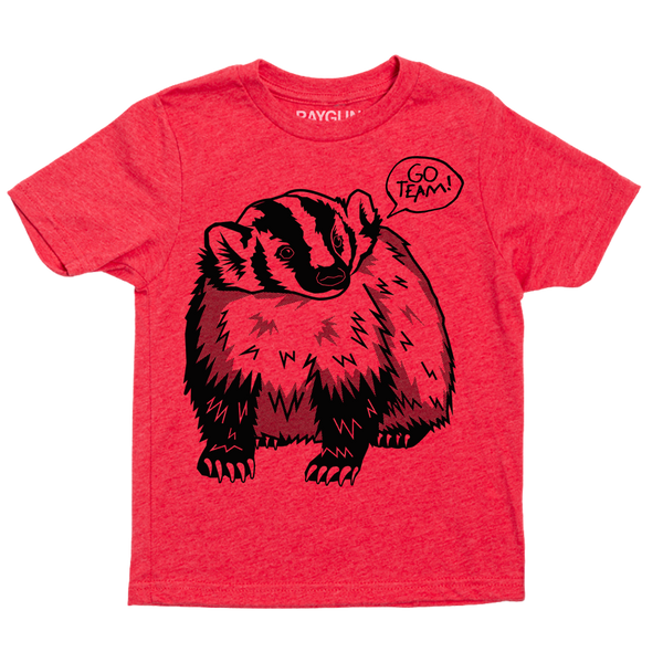 Go Team Badger Kids T-Shirt – RAYGUN