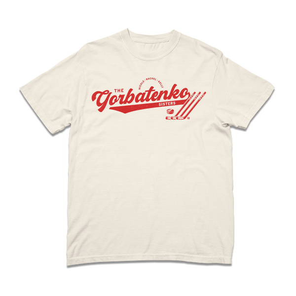 Gorbatenko Sisters Script Logo Heavyweight T-Shirt – RAYGUN