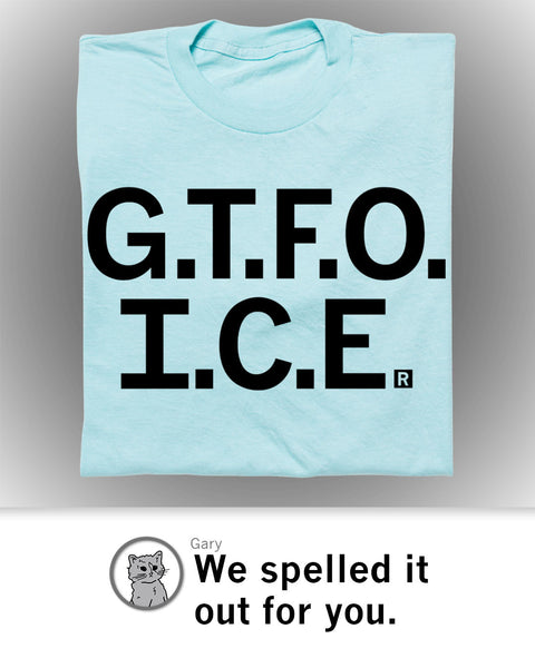 GTFO ICE T-Shirt – RAYGUN