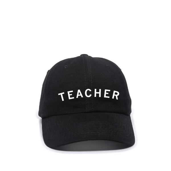 Teacher Curved Logo Dad Hat – RAYGUN