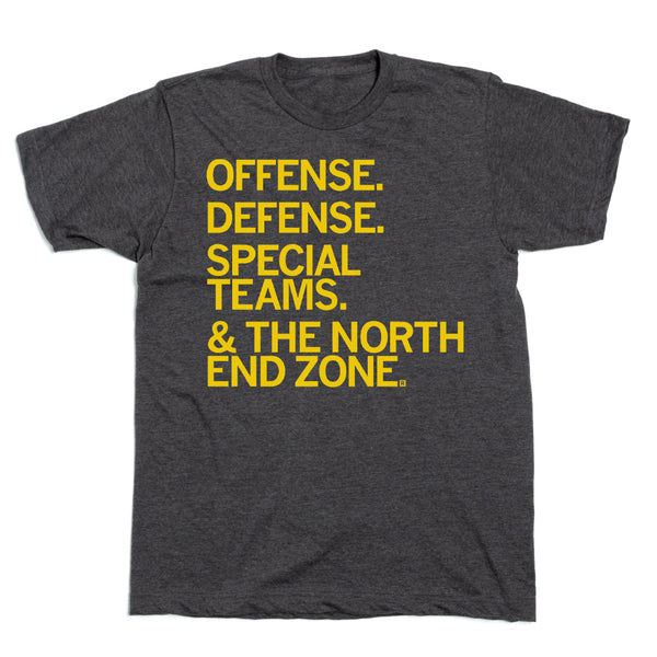 The North End Zone T-Shirt – RAYGUN