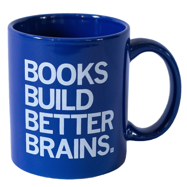 Books Build Better Brains Mug – RAYGUN