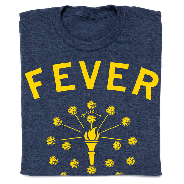 Indiana Fever Flag T-Shirt – RAYGUN