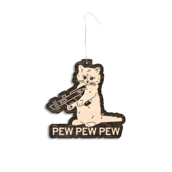 Pew Pew Pew Ornament – RAYGUN