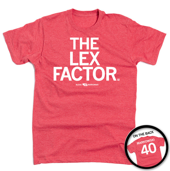 Lex Factor T-Shirt – RAYGUN