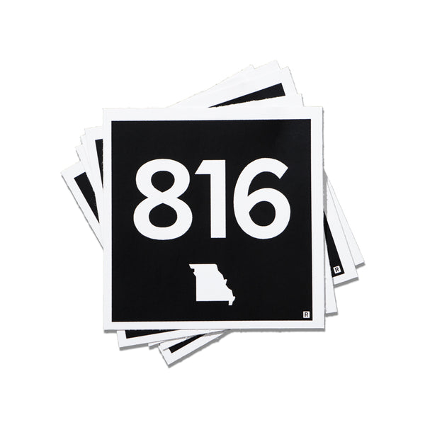 816 Logo Mini Sticker – RAYGUN