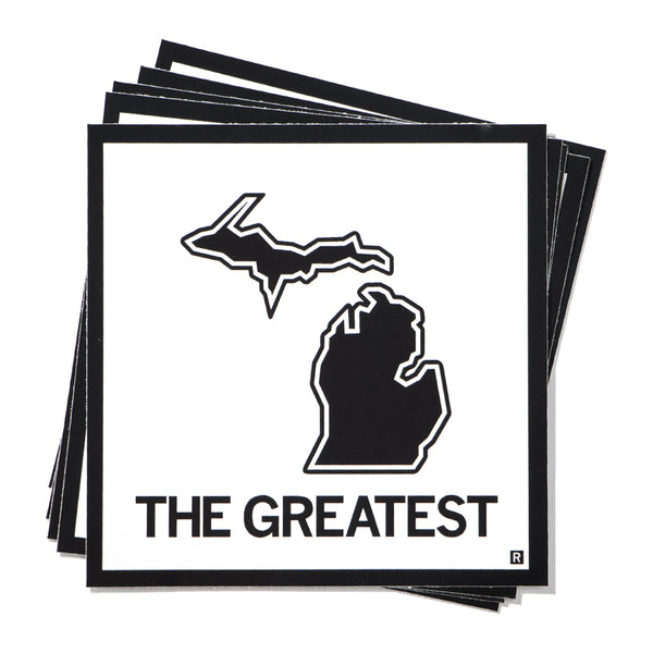The Greatest - Michigan Sticker – RAYGUN